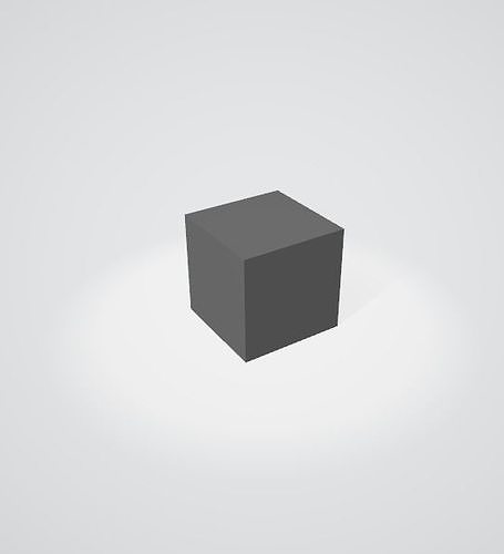 Simple Cube Block free 3D model | CGTrader