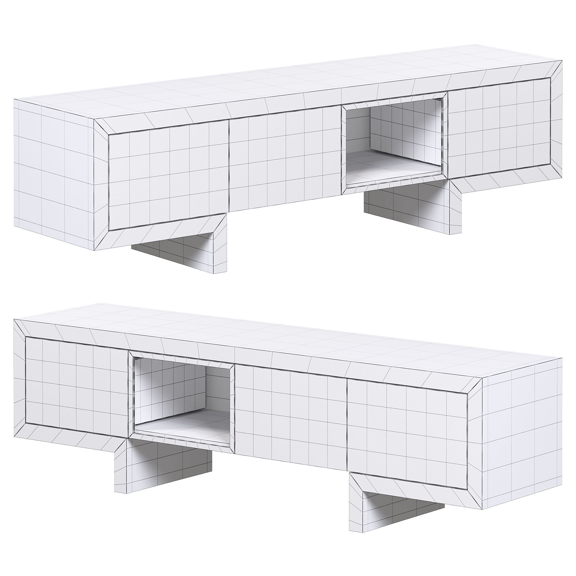 Isis tv Cabinet 3D model | CGTrader