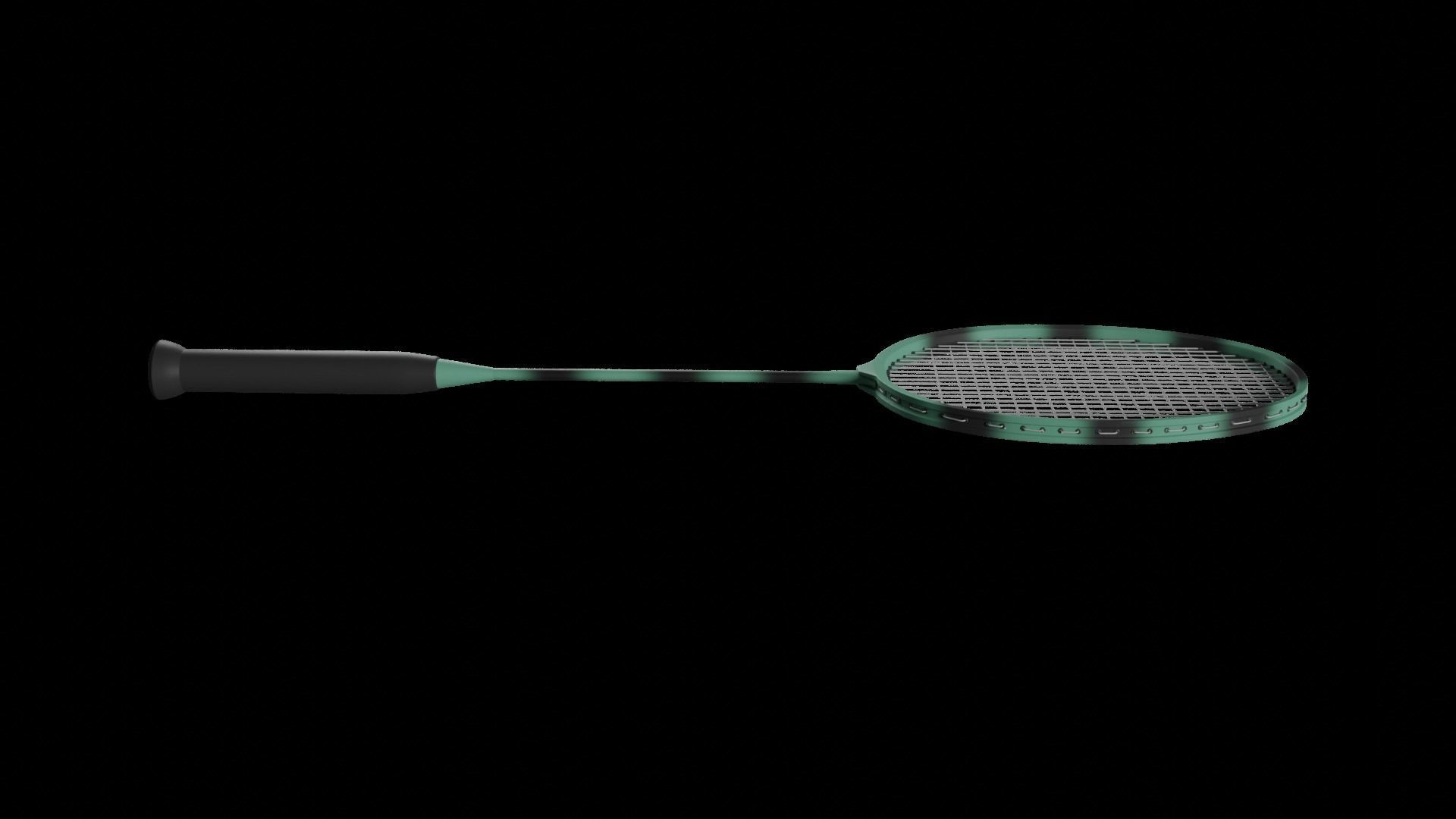Badminton Racket 3D model | CGTrader