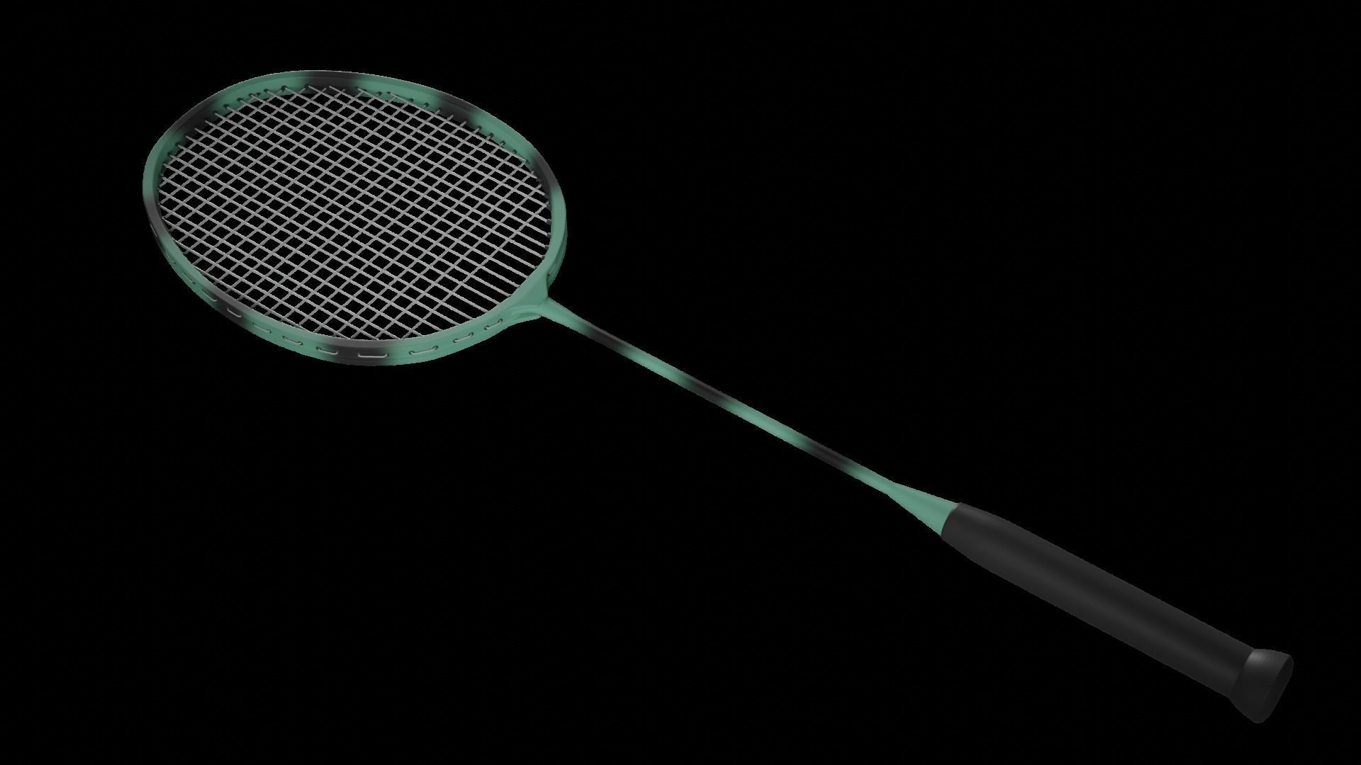 Badminton Racket 3D model | CGTrader