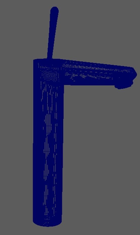 3D model Grohe Product-faucet-EUD Joystick OHM vessel basin smooth VR ...