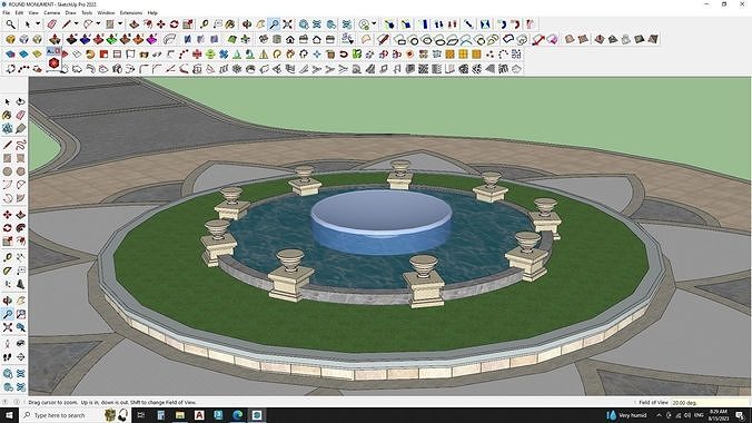 Round Junction 3D model 3D model | CGTrader