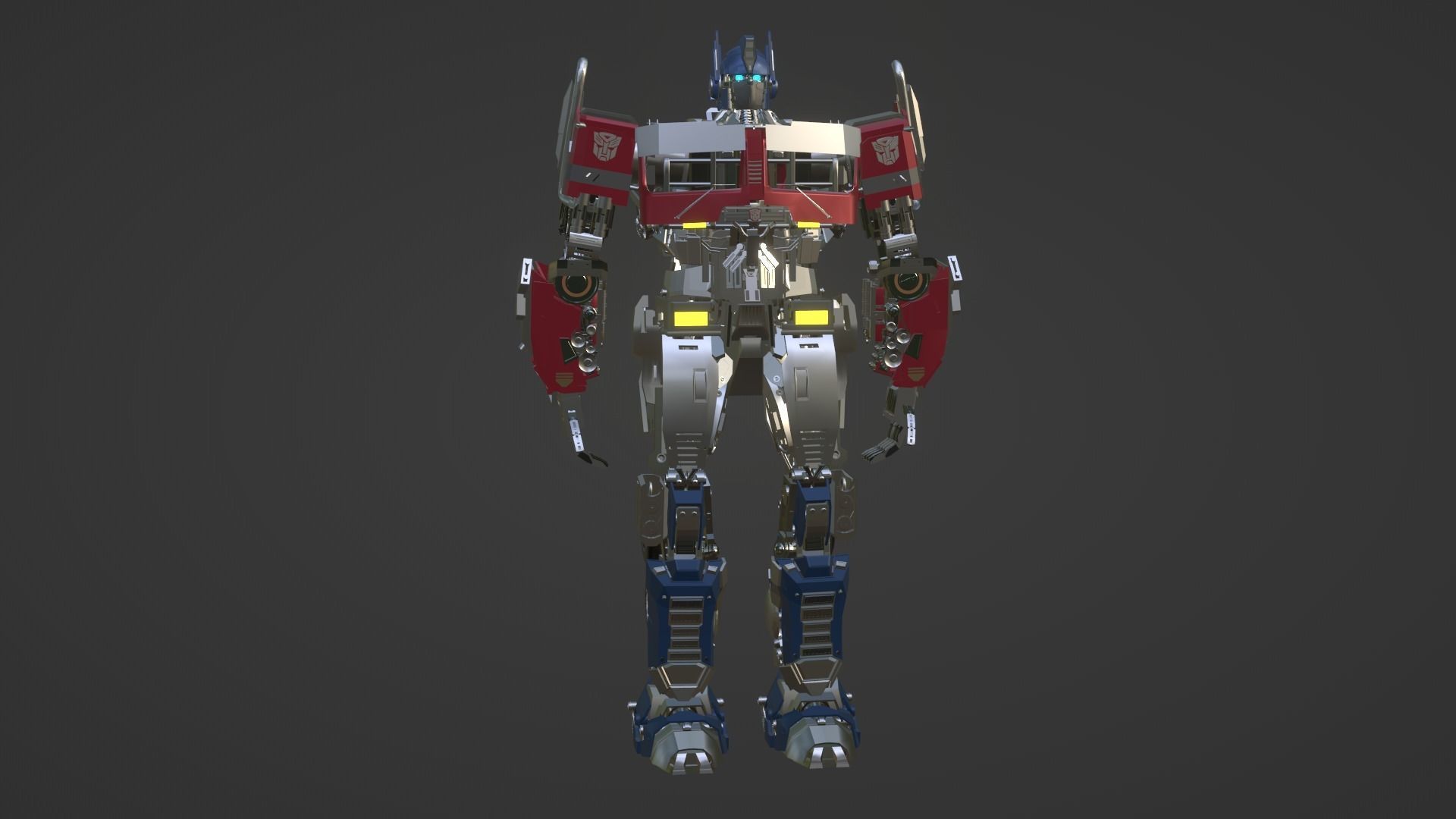 Optimus prime ROTB free 3D model rigged | CGTrader