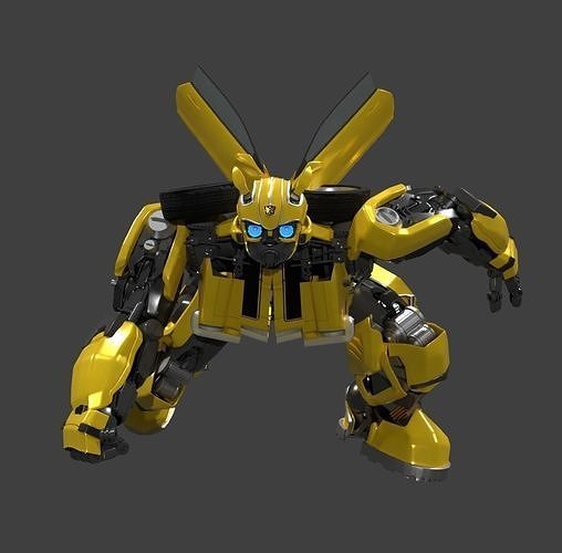 Bumblebee ROTB free 3D model rigged | CGTrader