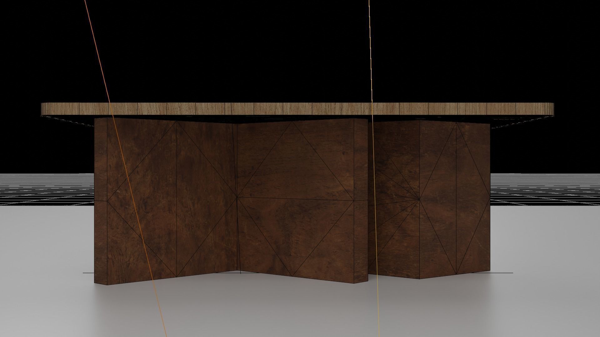 Organic Pattern Three Dining tables 3D model | CGTrader