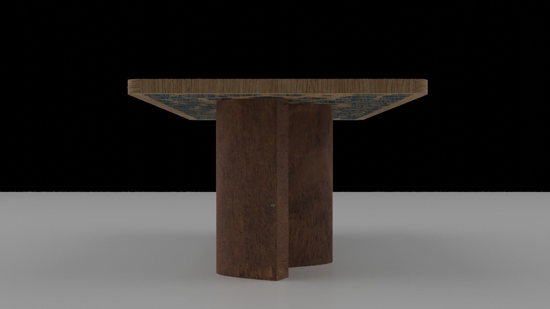 Organic Pattern Three Dining tables 3D model | CGTrader