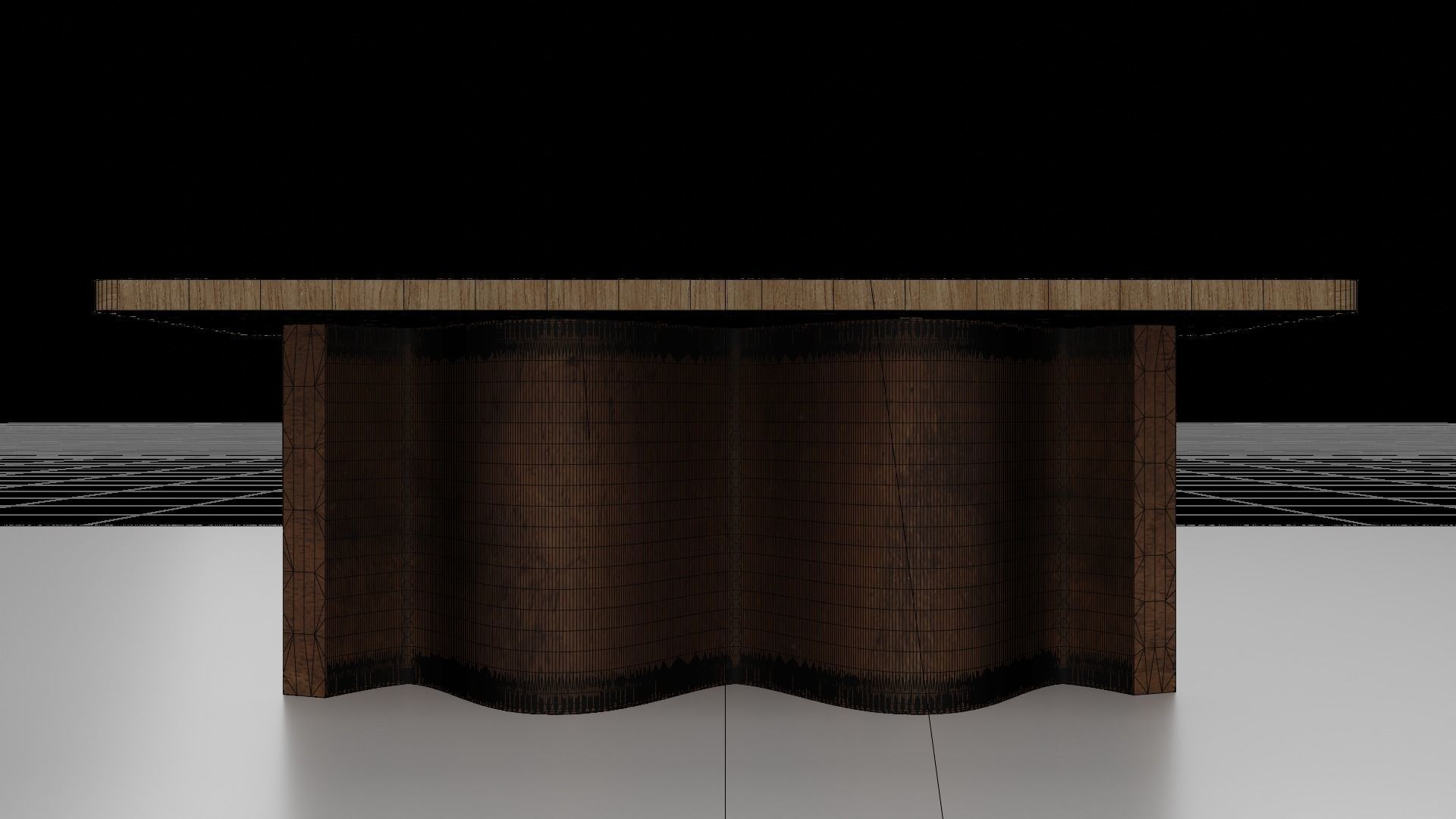 Organic Pattern Three Dining tables 3D model | CGTrader