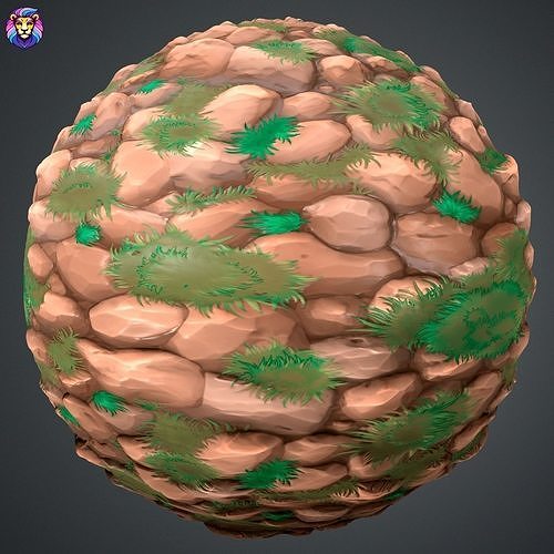 Stylized Rock Texture Texture | CGTrader