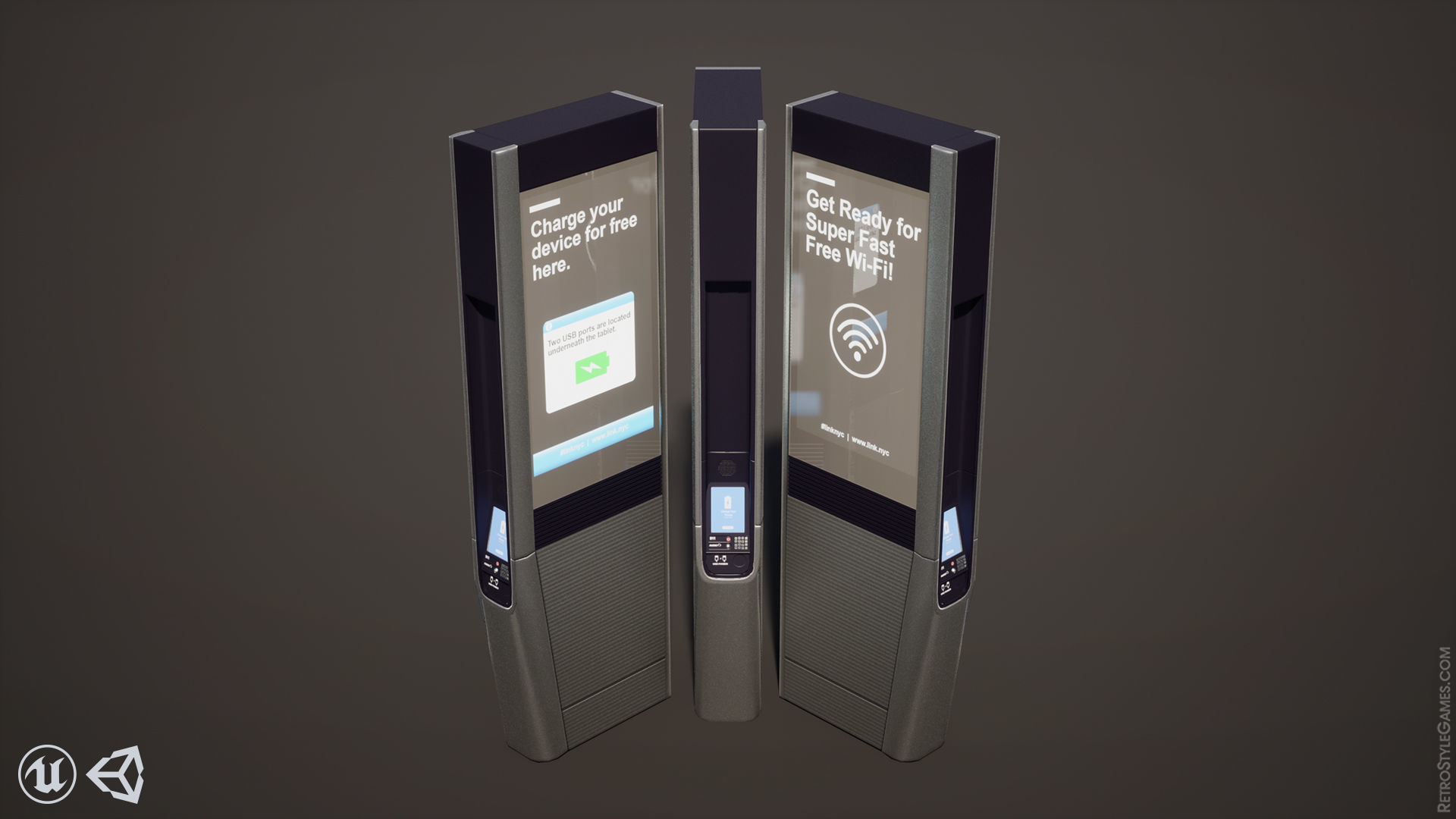 3D model Subway Realm - Game-Ready NYC Metro Station Environment VR ...