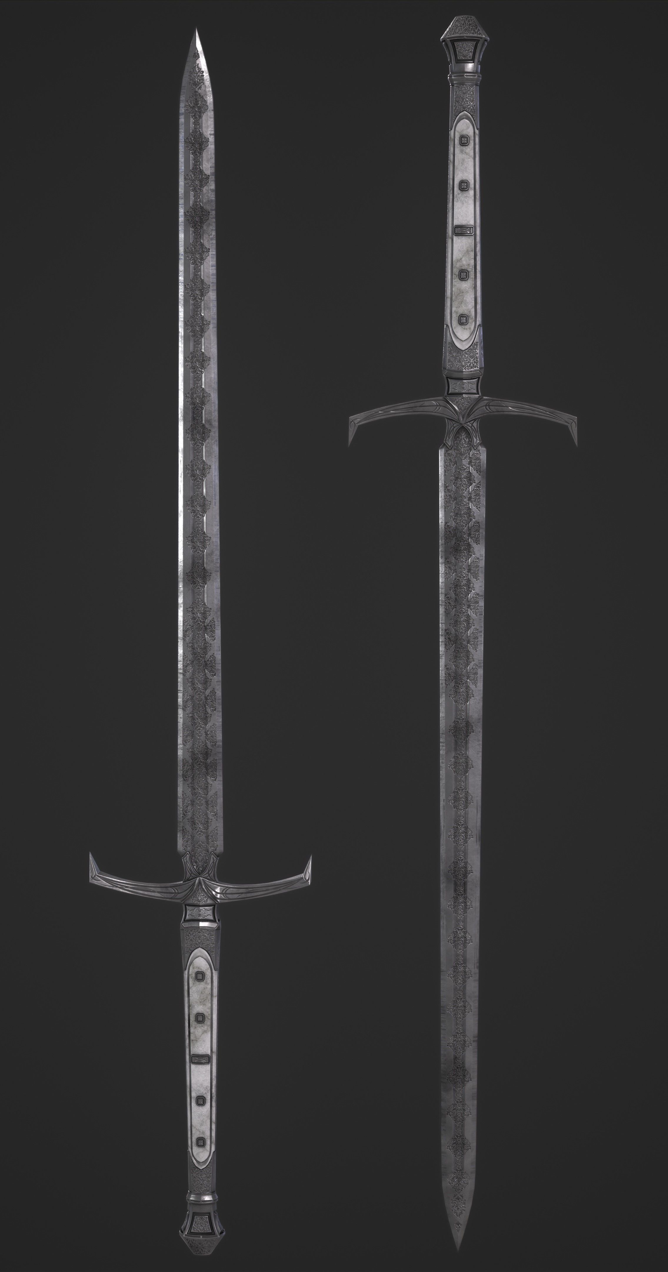 3D model Sword Melee Weapon VR / AR / low-poly | CGTrader