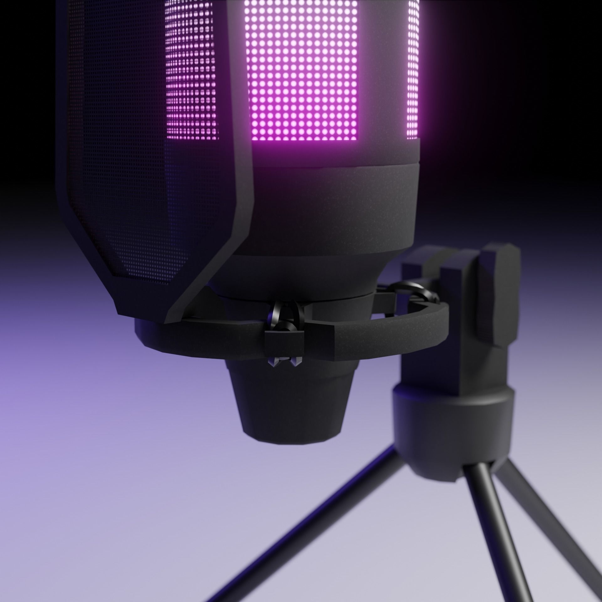 3D model Microphone VR / AR / low-poly | CGTrader