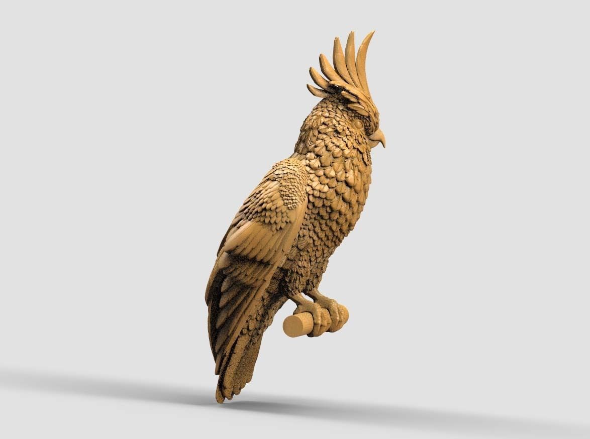 parrot 3D model 3D printable | CGTrader