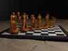 Knight Elf Figure Chess Set Warrior Character Chess Pieces 3D model 3D ...