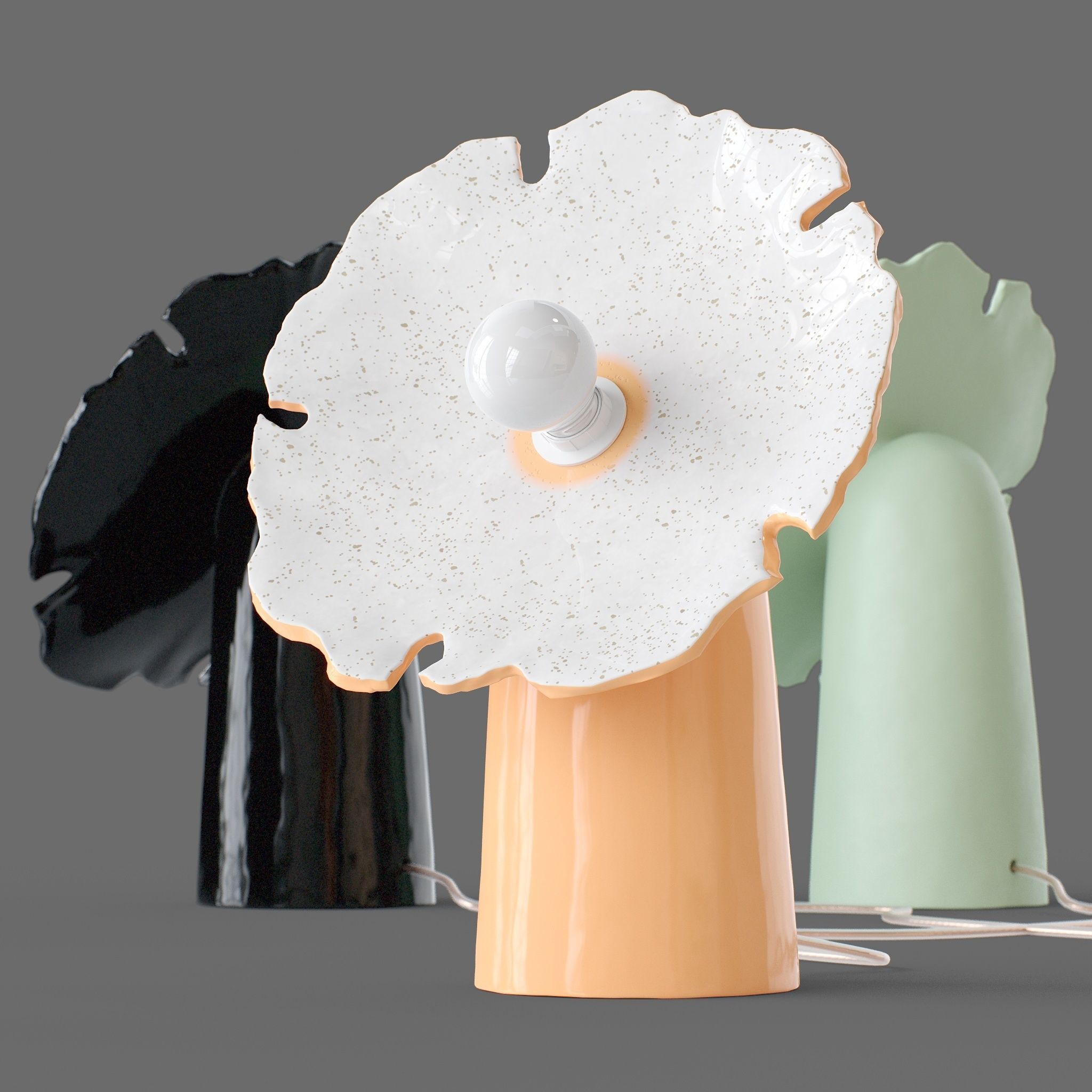 Flow Small Table Lamp Set 3D model | CGTrader