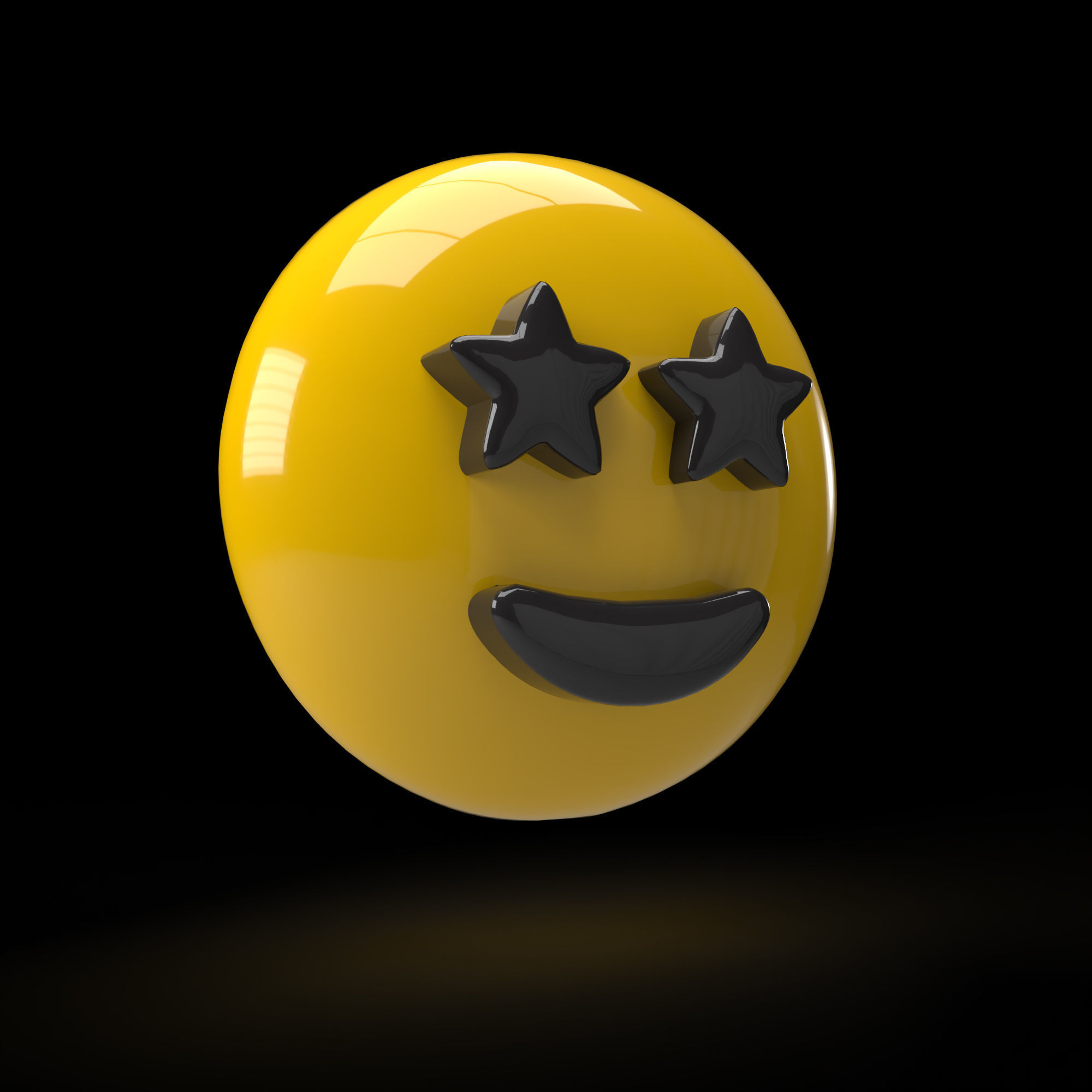 Awesome EMOJI FACE ICONS 3D V1 3D model | CGTrader