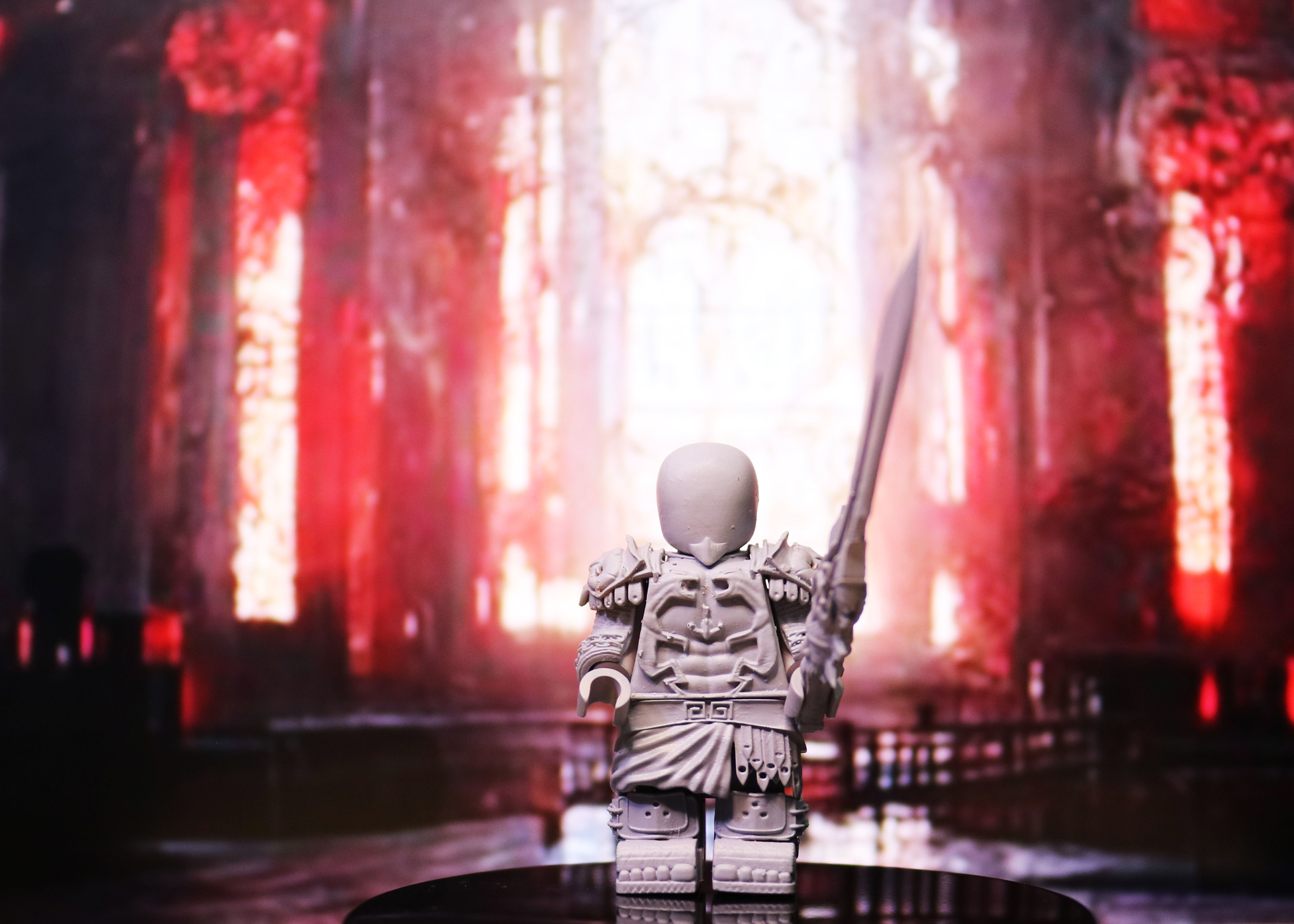 Lego Minifigures - Kratos God Armor God Of War 2 3D model 3D printable ...