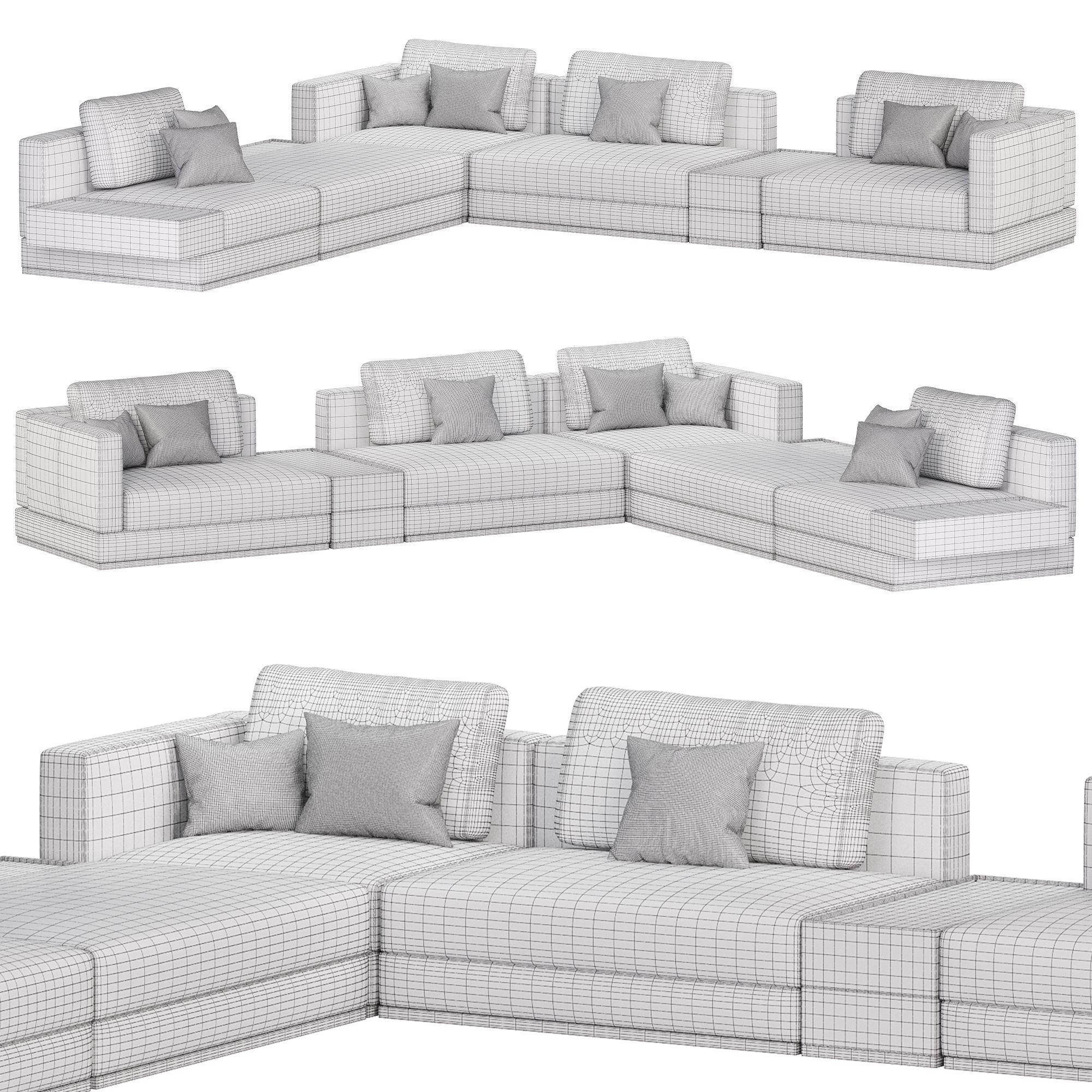 FLETCHER SOFA 3D model | CGTrader