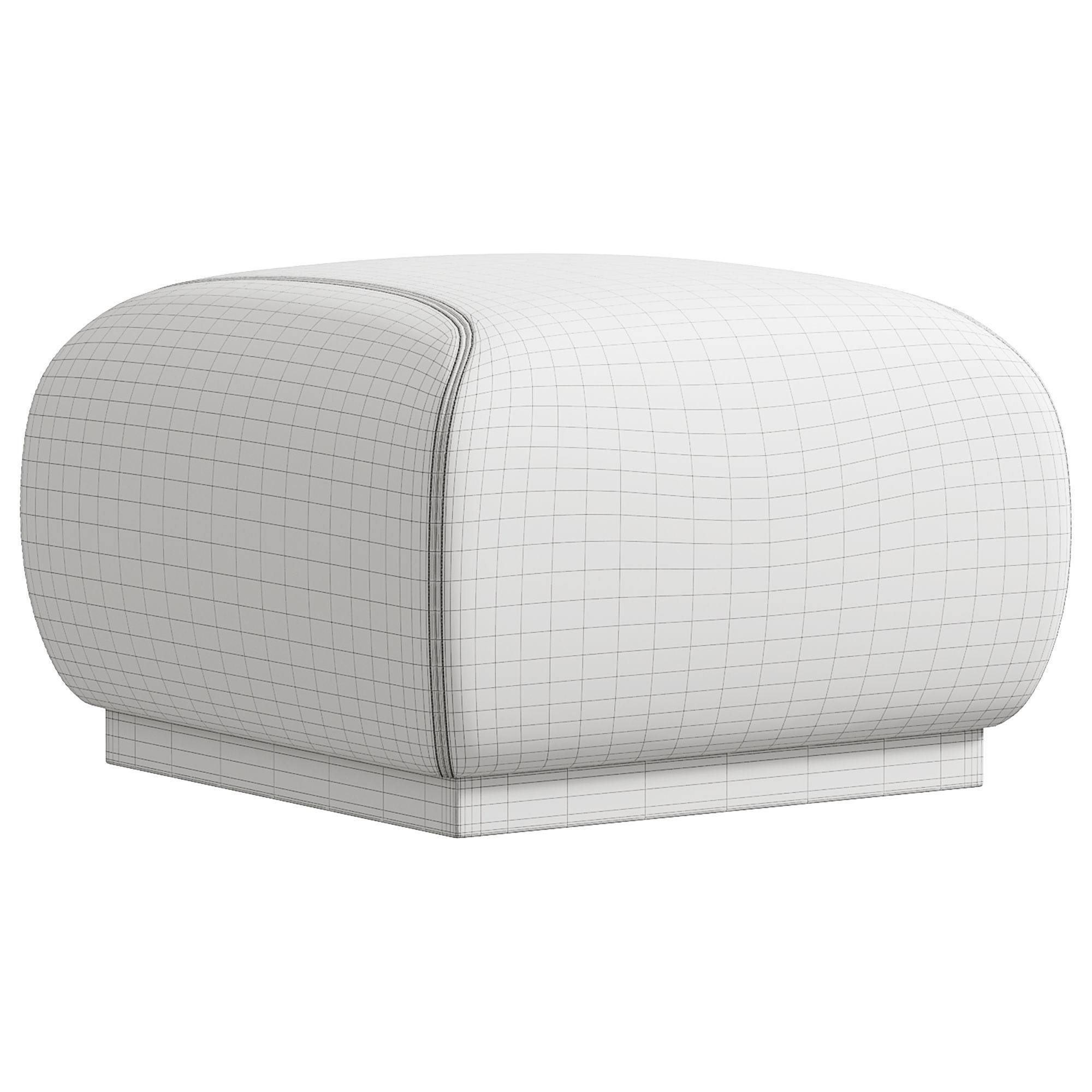 Mike pouf 3D model | CGTrader