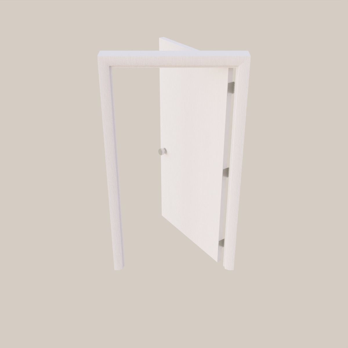 3D model Basic Interior Door VR / AR / low-poly | CGTrader