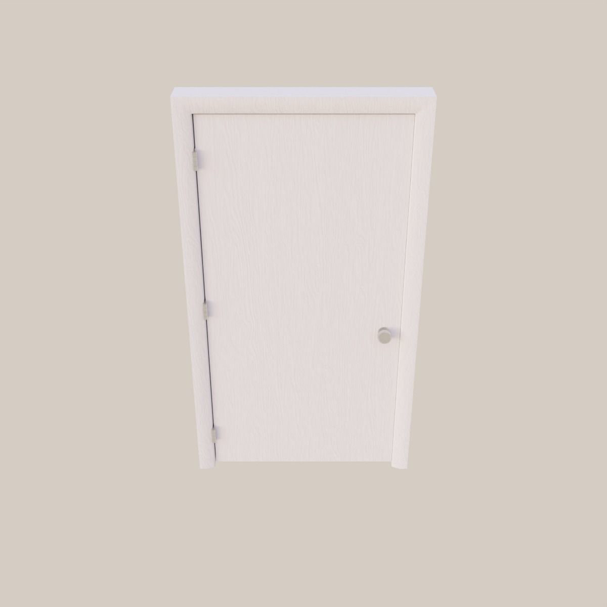 3D model Basic Interior Door VR / AR / low-poly | CGTrader