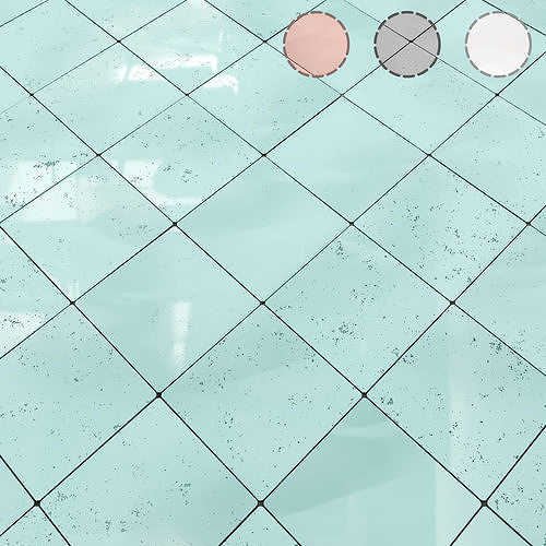 Ceramic Tiles - damaged Texture | CGTrader