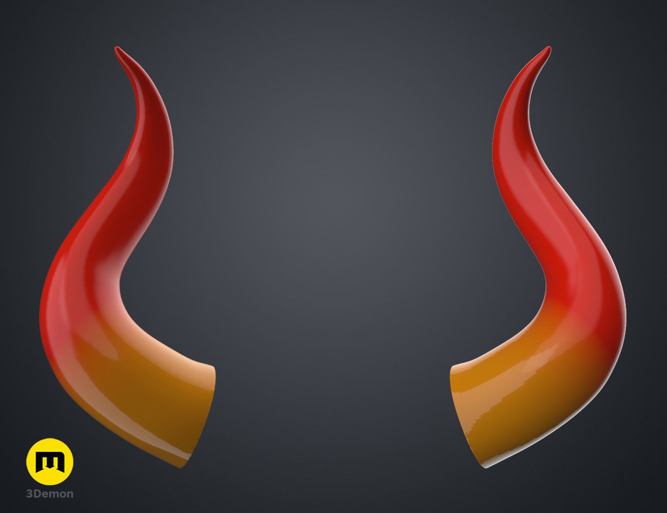 Yamatos Horns - One Piece 3D model 3D printable | CGTrader