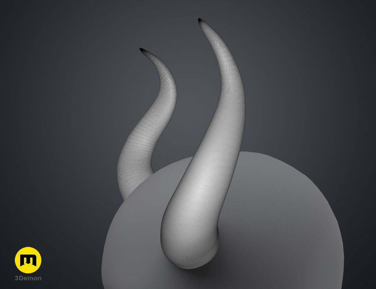 Yamatos Horns - One Piece 3D model 3D printable | CGTrader