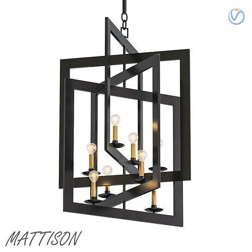 Mattison Chandelier 3D model | CGTrader