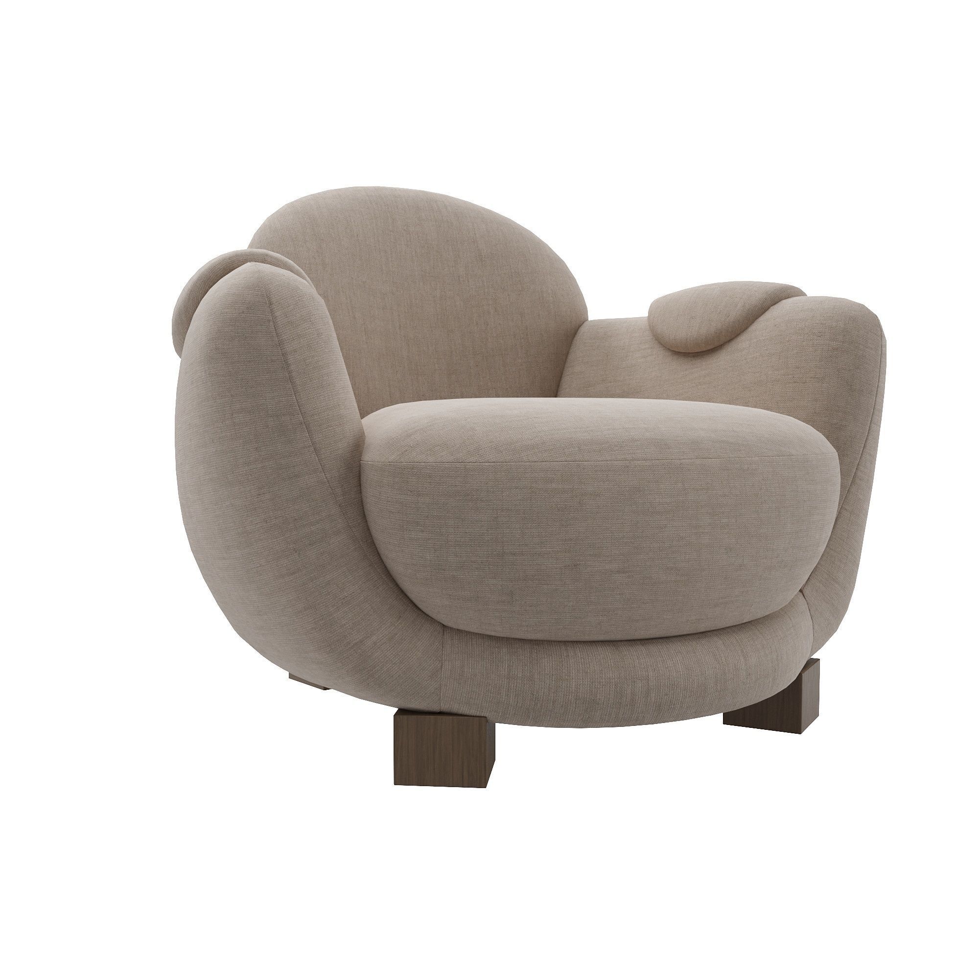 LEO SENTOU L D Armchair 3D model | CGTrader