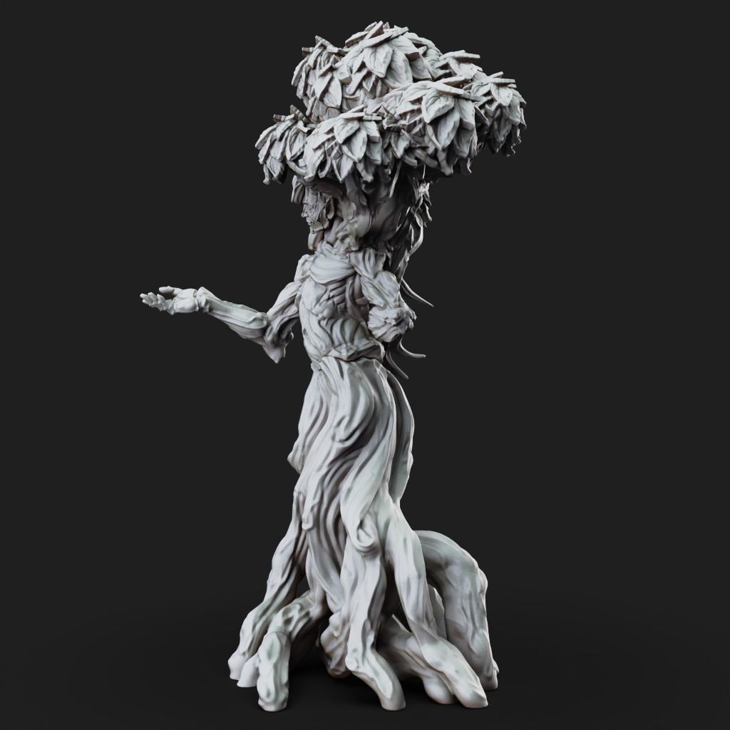 Dryad - 3D Printable TTRPG - PRESUPPORTED - 32mm Scale 3D model 3D ...