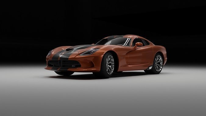 3D model dodge viper VR / AR / low-poly | CGTrader