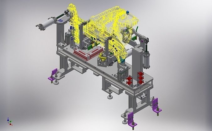 26434-JIG FIXTURE 3D model | CGTrader