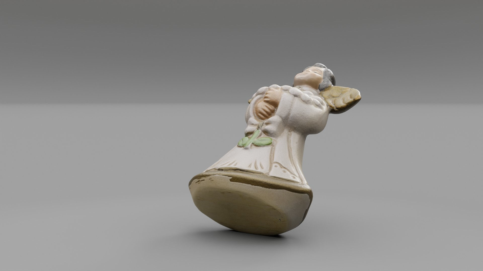 3D model Angel poor art statuette VR / AR / low-poly | CGTrader