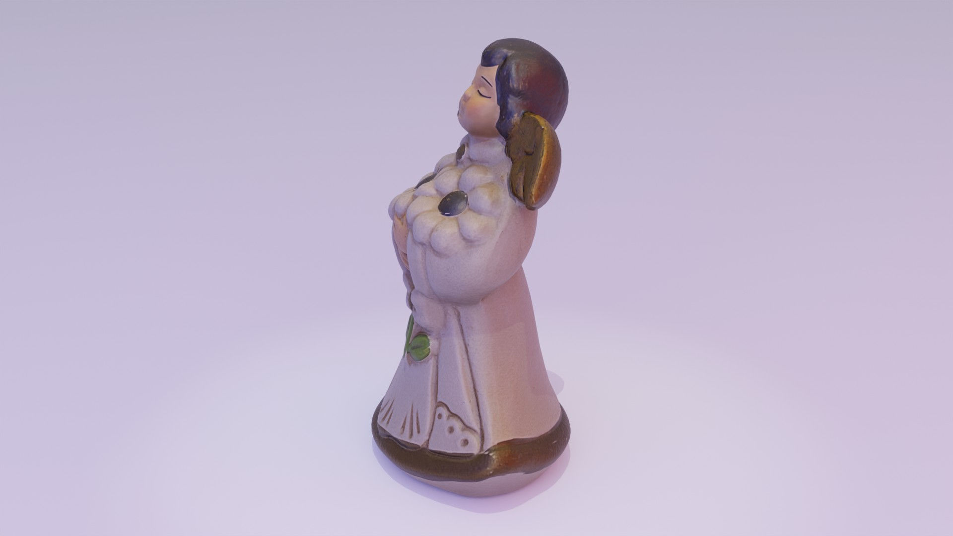 3D model Angel poor art statuette VR / AR / low-poly | CGTrader