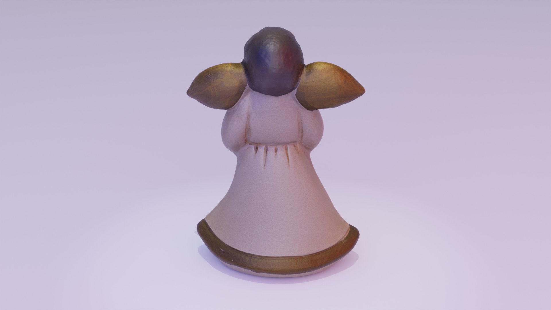 3D model Angel poor art statuette VR / AR / low-poly | CGTrader