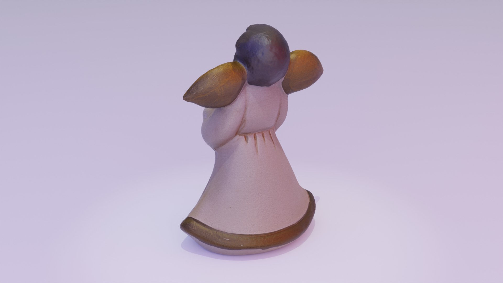 3D model Angel poor art statuette VR / AR / low-poly | CGTrader