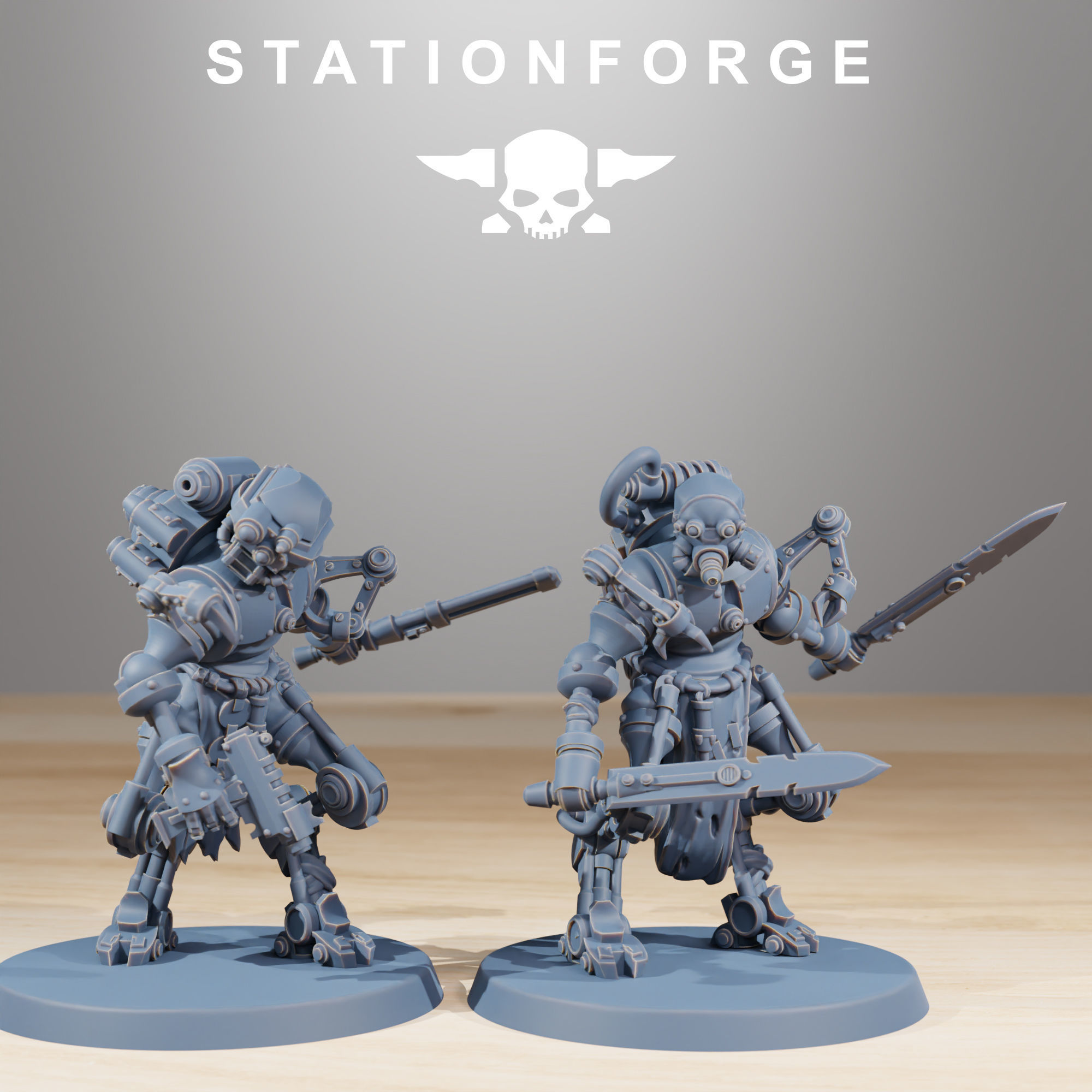 Scavenger Runners 3D model 3D printable | CGTrader