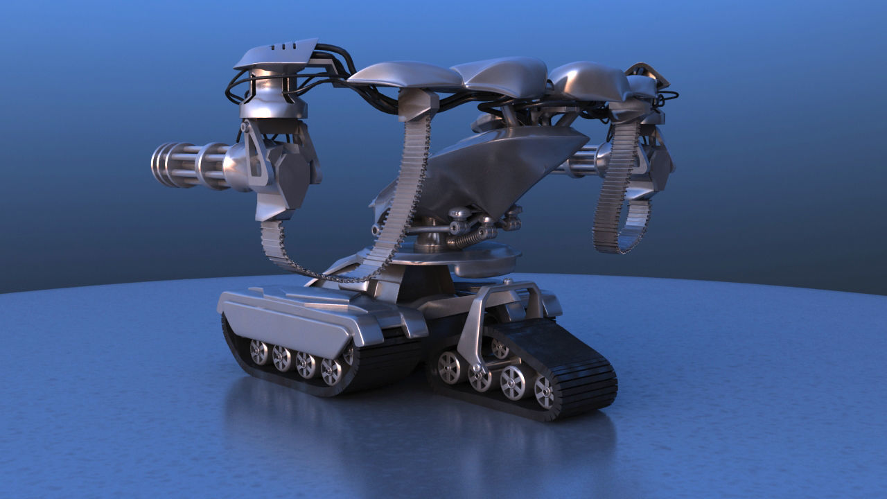 Terminator T1 Salvation Movie 3D model | CGTrader