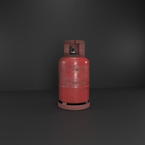3D model Gas Cylinder VR / AR / low-poly | CGTrader