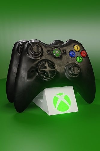 SUPPORT 2 XBOX 360 CONTROLS free 3D model | CGTrader