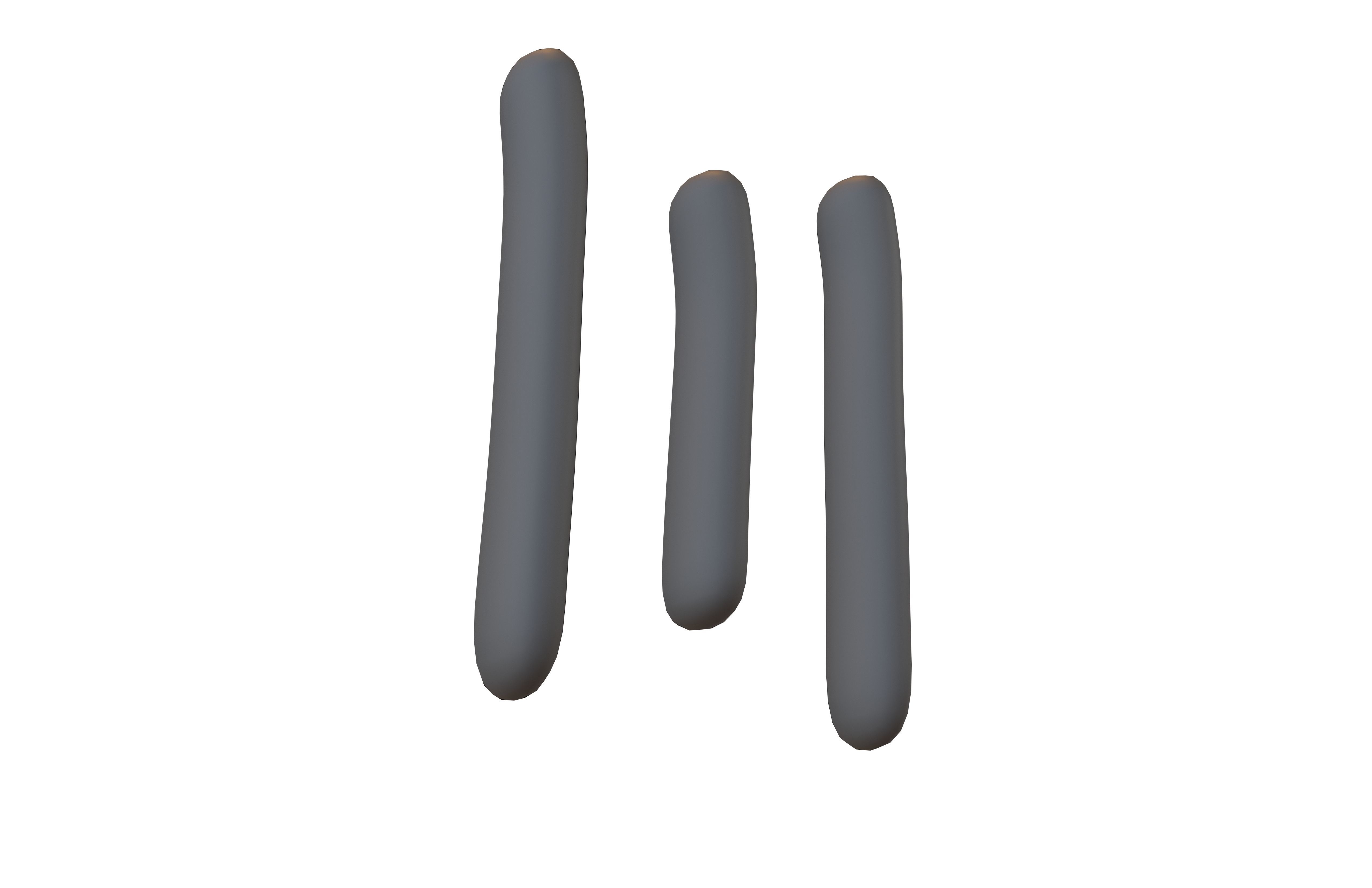 3D model Suzhou Numerals Three V1 001 VR / AR / low-poly | CGTrader