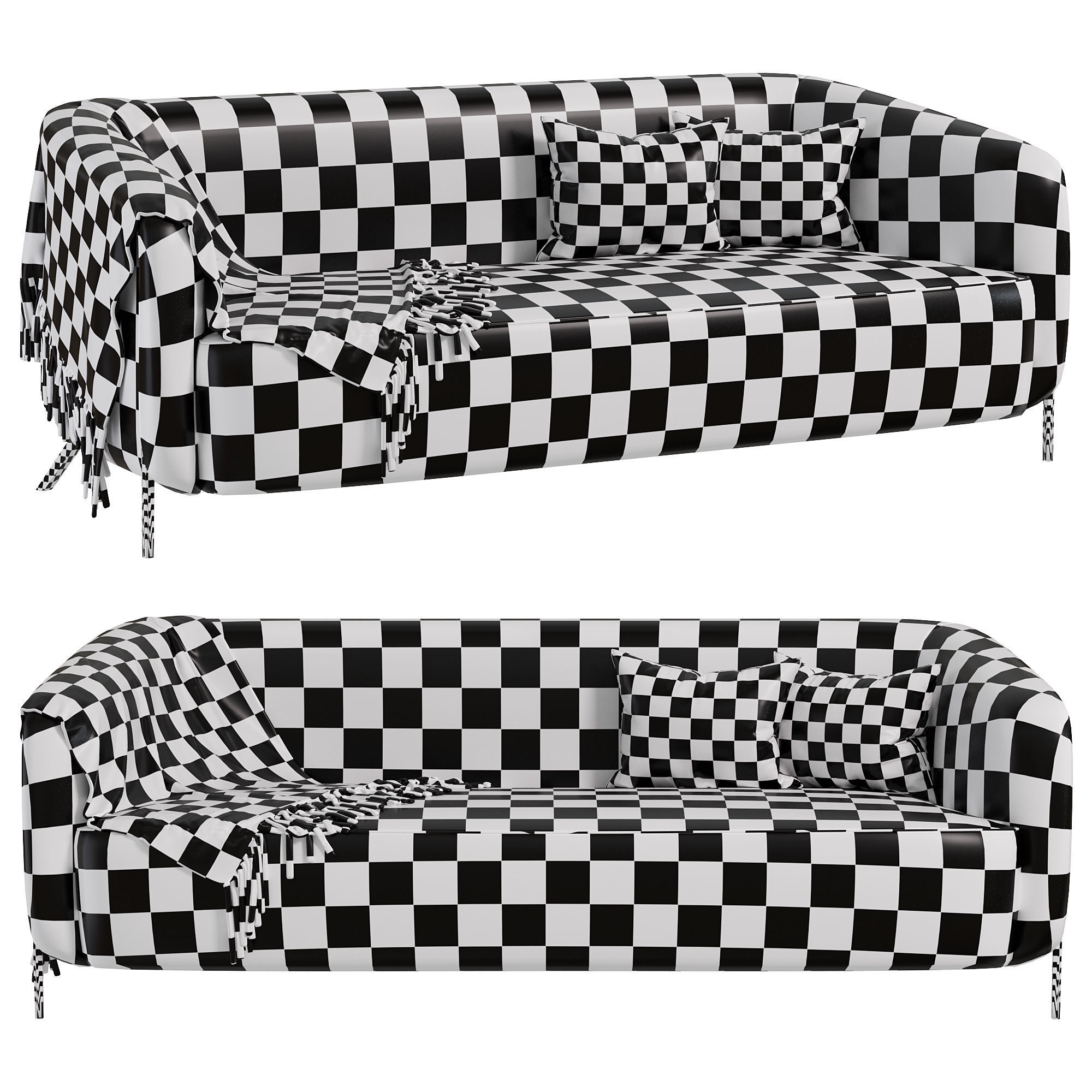 MICHELE MANTOVANI sofa by Bodema 3D model | CGTrader