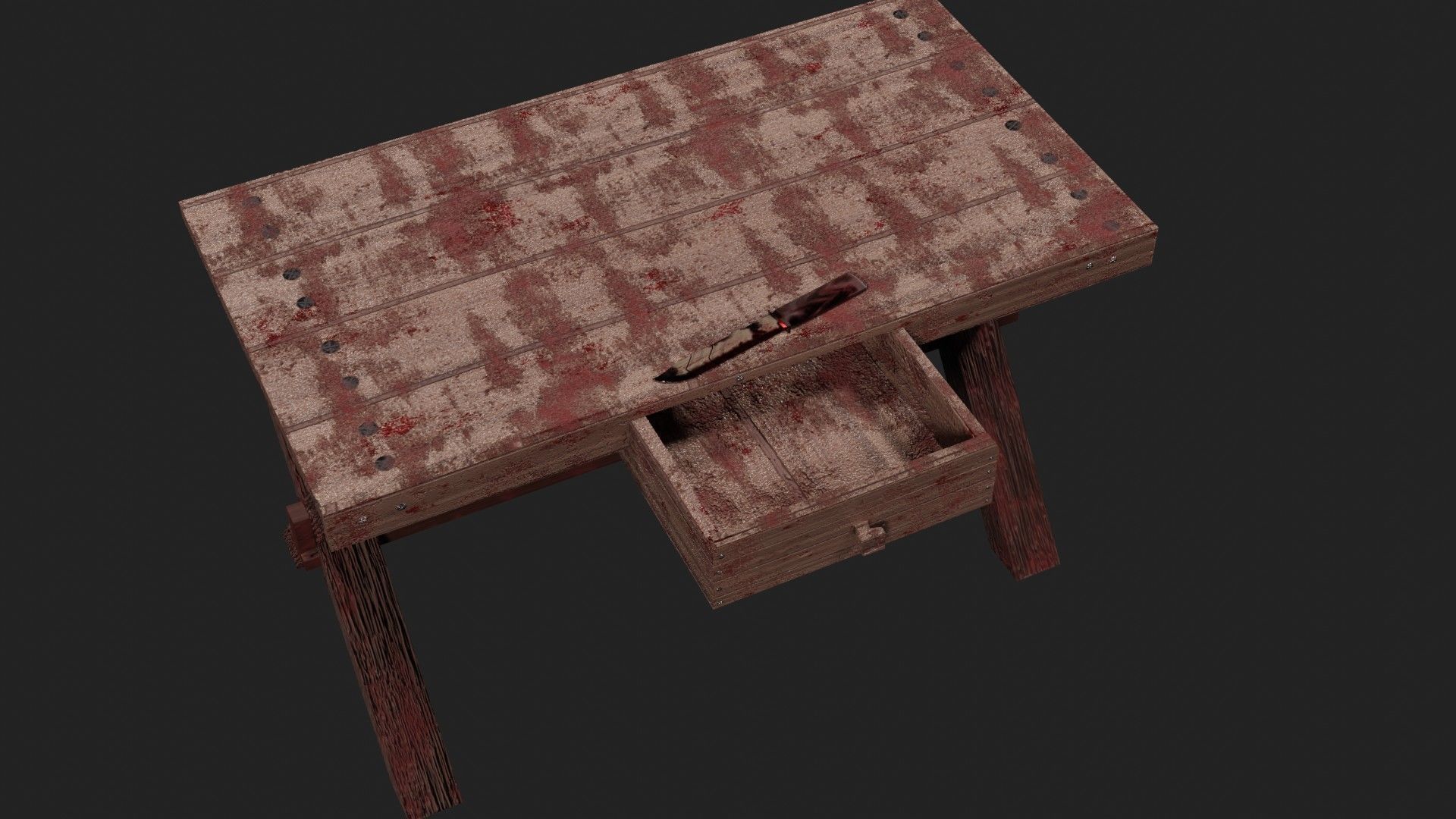 3D model Dark Artifacts Bundle Bloodbound Blade Slaughter Table 3D ...
