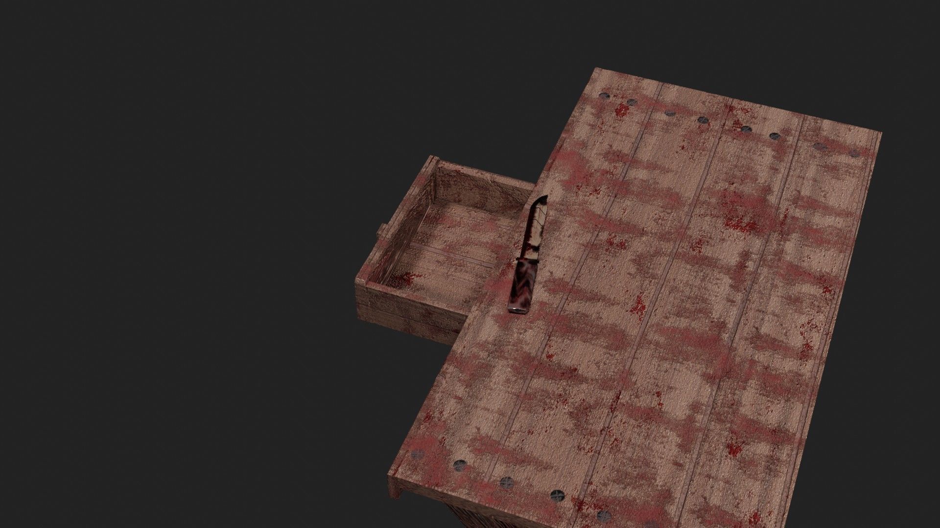 3D model Dark Artifacts Bundle Bloodbound Blade Slaughter Table 3D ...