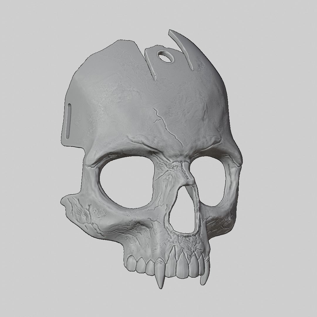 Death Knight Mask from Escape From Tarkov game for 3D Printing 3D model ...