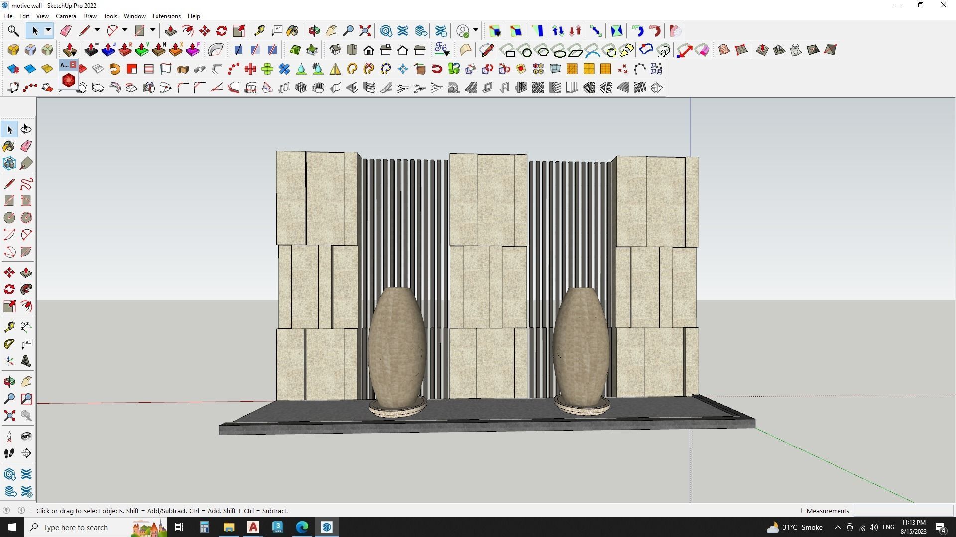 3d motive wall 3D model | CGTrader