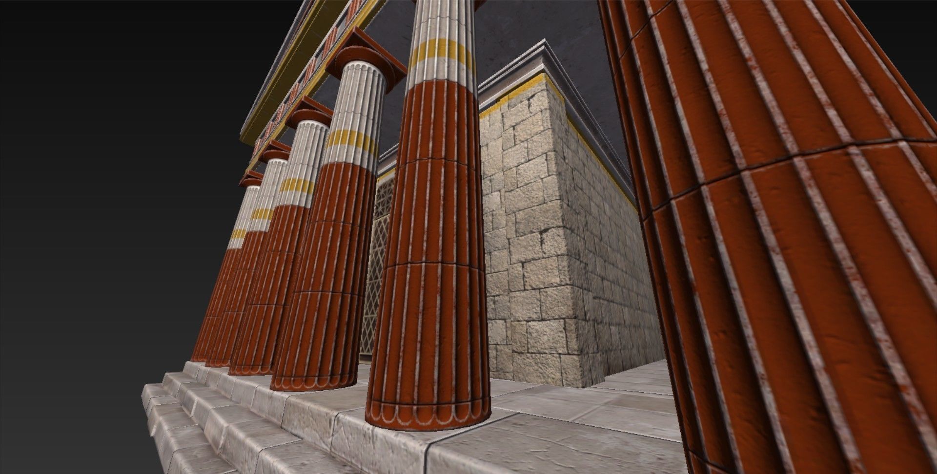 3D model Historical Greek Temple 3 VR / AR / low-poly | CGTrader