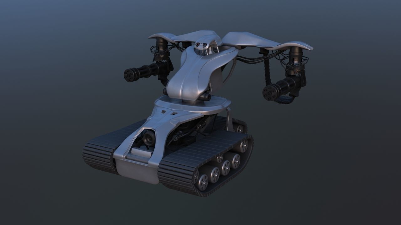 Terminator T1 from Terminator 3 Movie 3D model | CGTrader