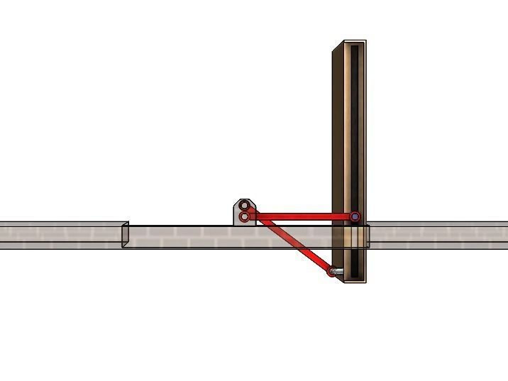 Door Linkage Mechanism 3D model 3D printable | CGTrader