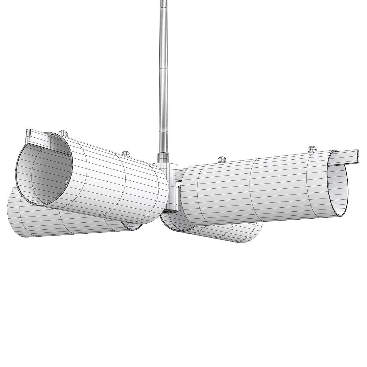 3D model Mitzi Ariel Chandelier VR / AR / low-poly | CGTrader